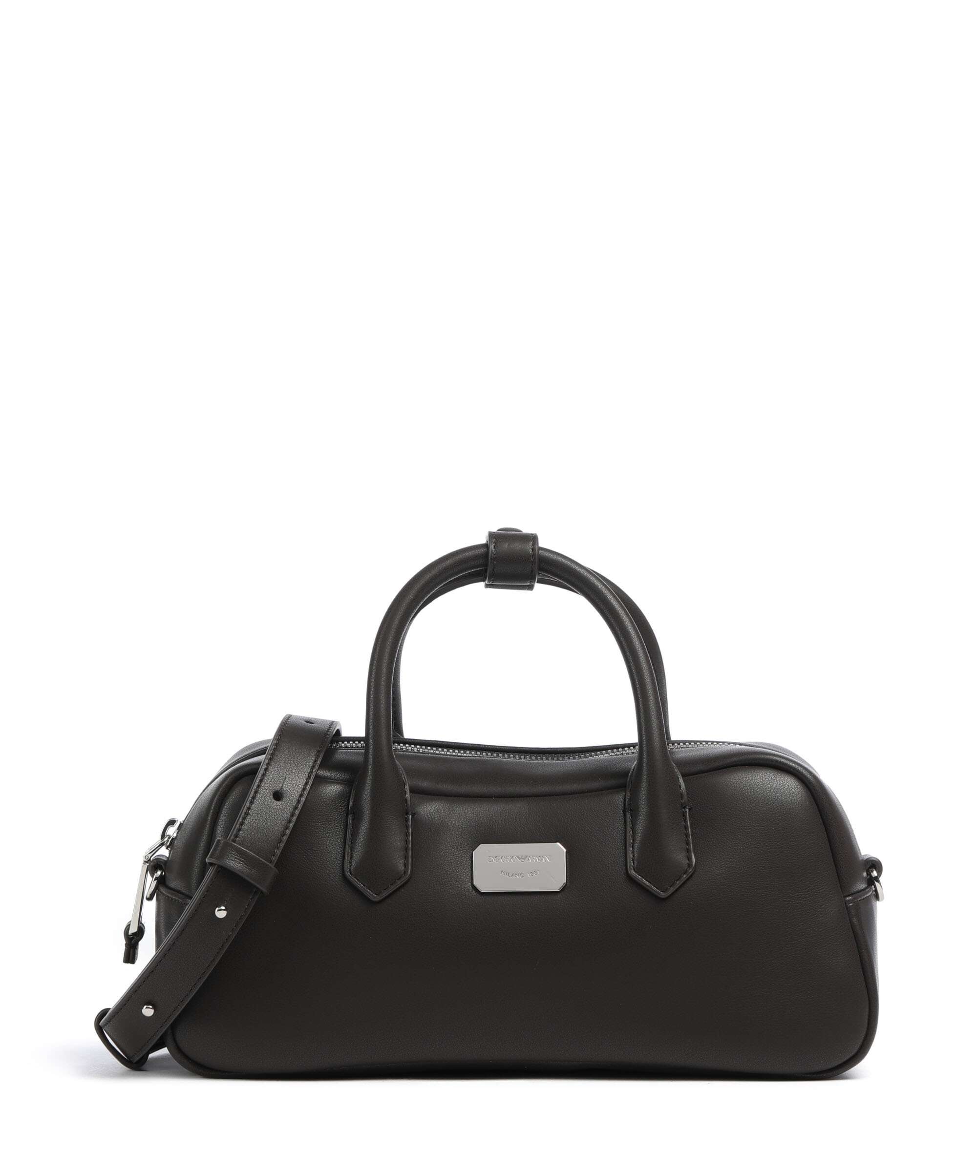 Emporio Armani Cassandra M Borsa a mano pelle di vacchetta finemente ...